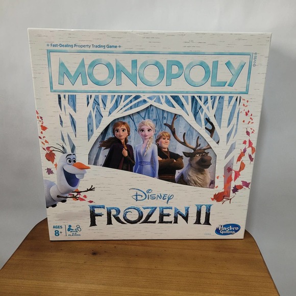 Hasbro | Games | Monopoly Game Disney Frozen 2 Edition Board Game For ...